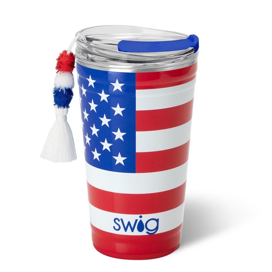 NEW Swig Life 24oz all American Stackable Party Cup - Etsy