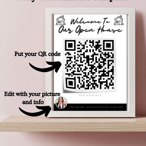 Real Estate QR Code Listing Flyer, Open House QR Code, Real Estate ...