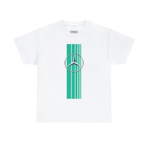 Mercedes Racing Stripes Classic T-shirt - Etsy