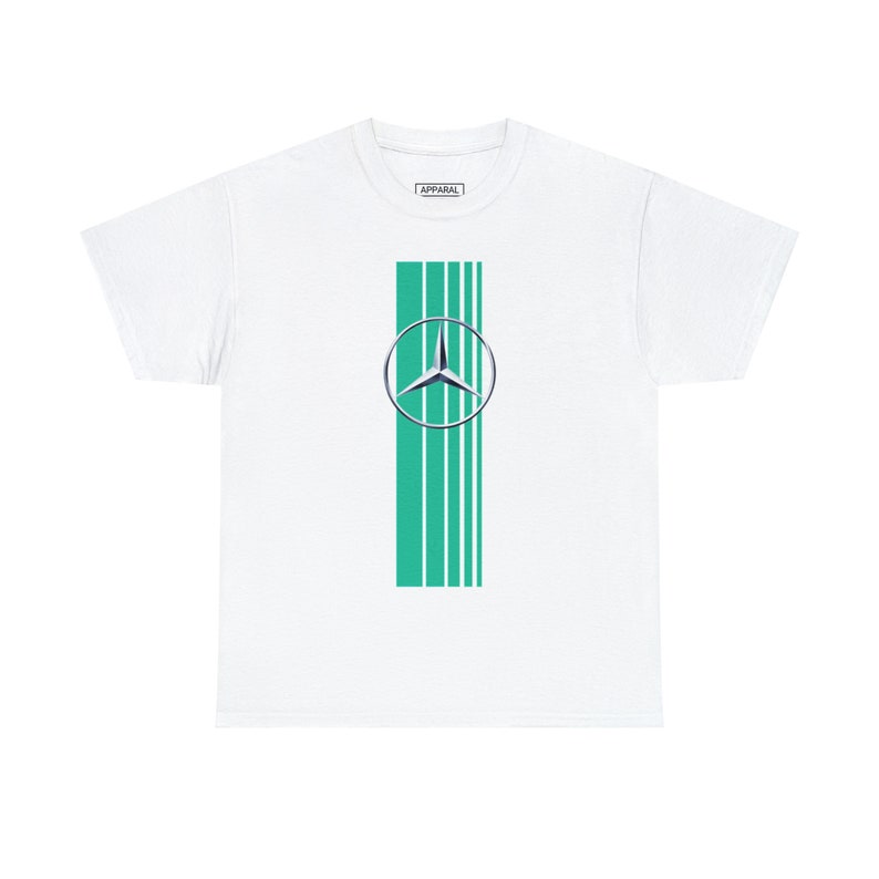 Mercedes Racing Stripes Classic T-shirt - Etsy