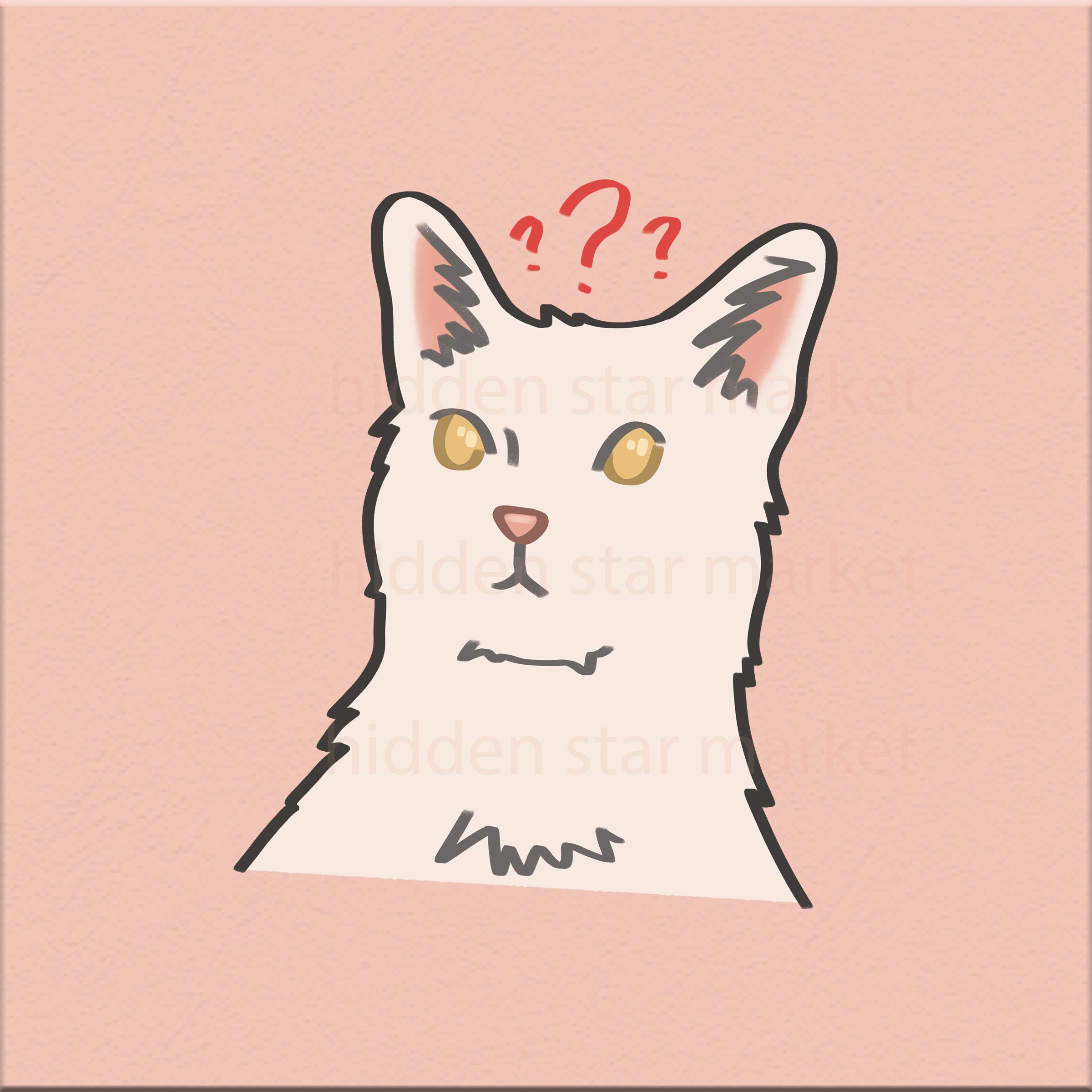 Cute Cat Vinyl Sticker Sheet Sol - Etsy