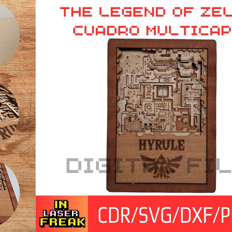 Zelda Map - Etsy