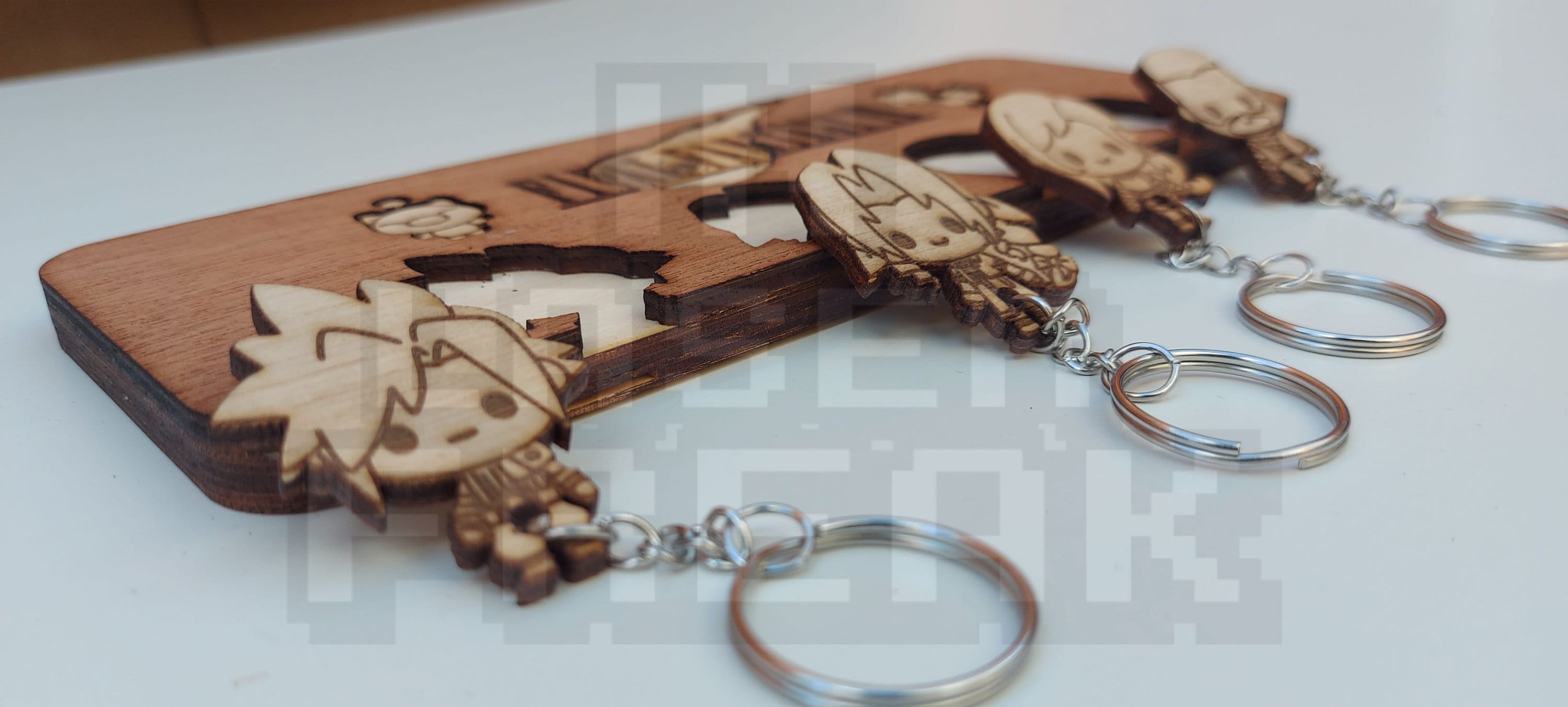 Final Fantasy VII. LASER Cut File. SVG, Dxf, Ai and Pdf. Key Holder ...