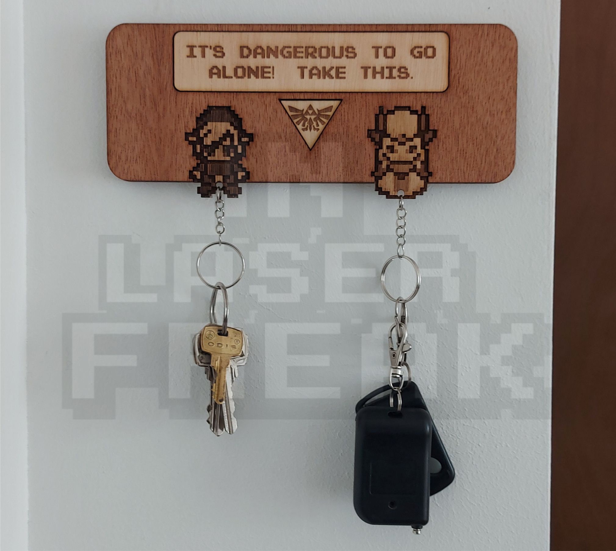 Zelda Retro Pixel. LASER Cut File. SVG, Dxf, Ai and Pdf. Zelda Key ...