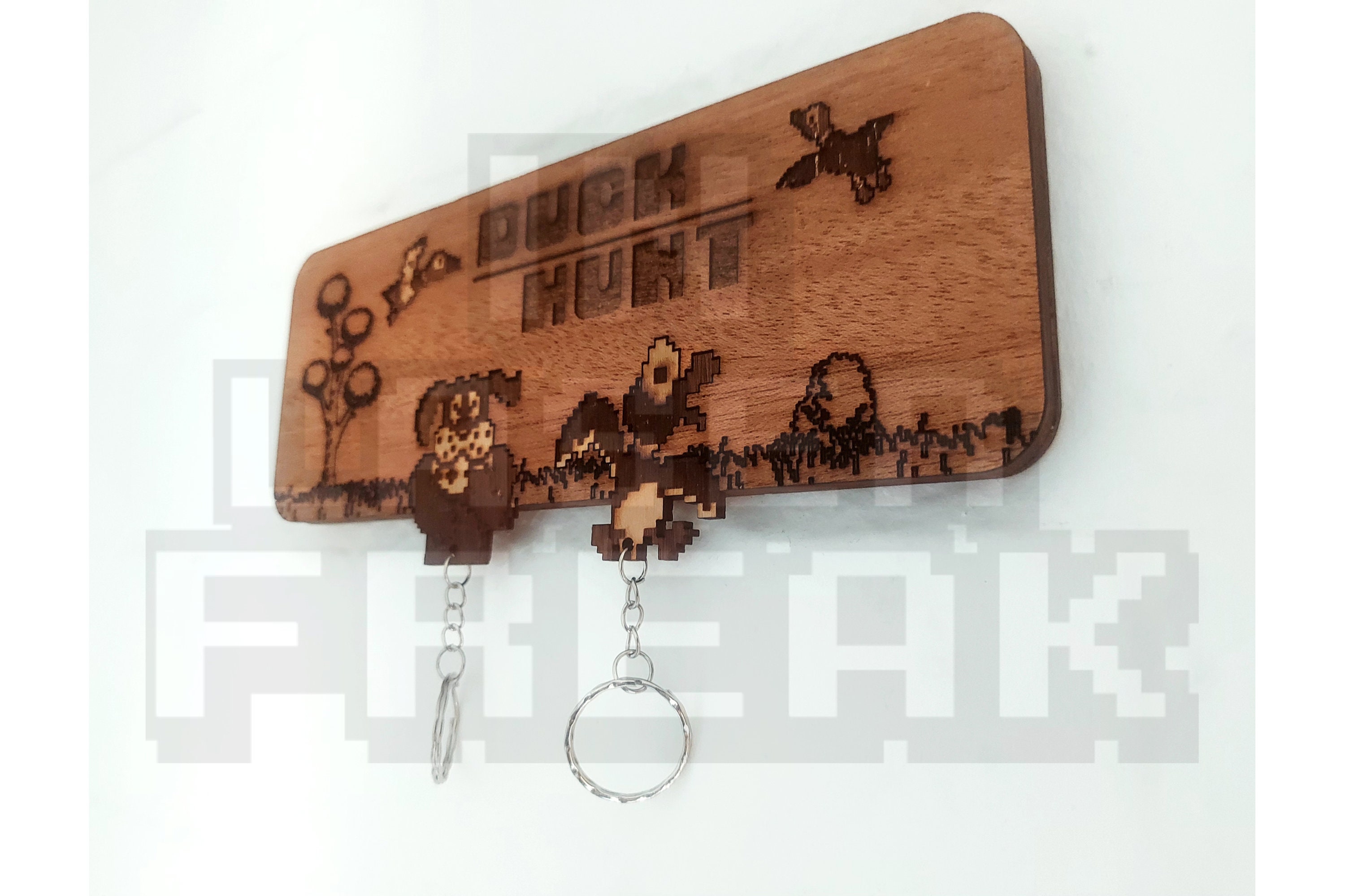 Duck Hunt Retro. LASER Cut File. SVG, Dxf, Ai and Pdf. Duck Hunt Key ...