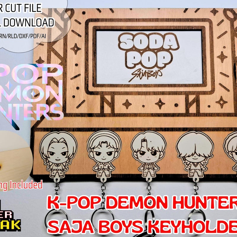 Kpop Demon Hunters Key - Etsy