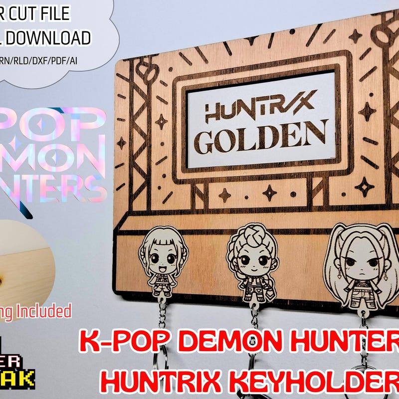 Huntrix Logo Font - Etsy