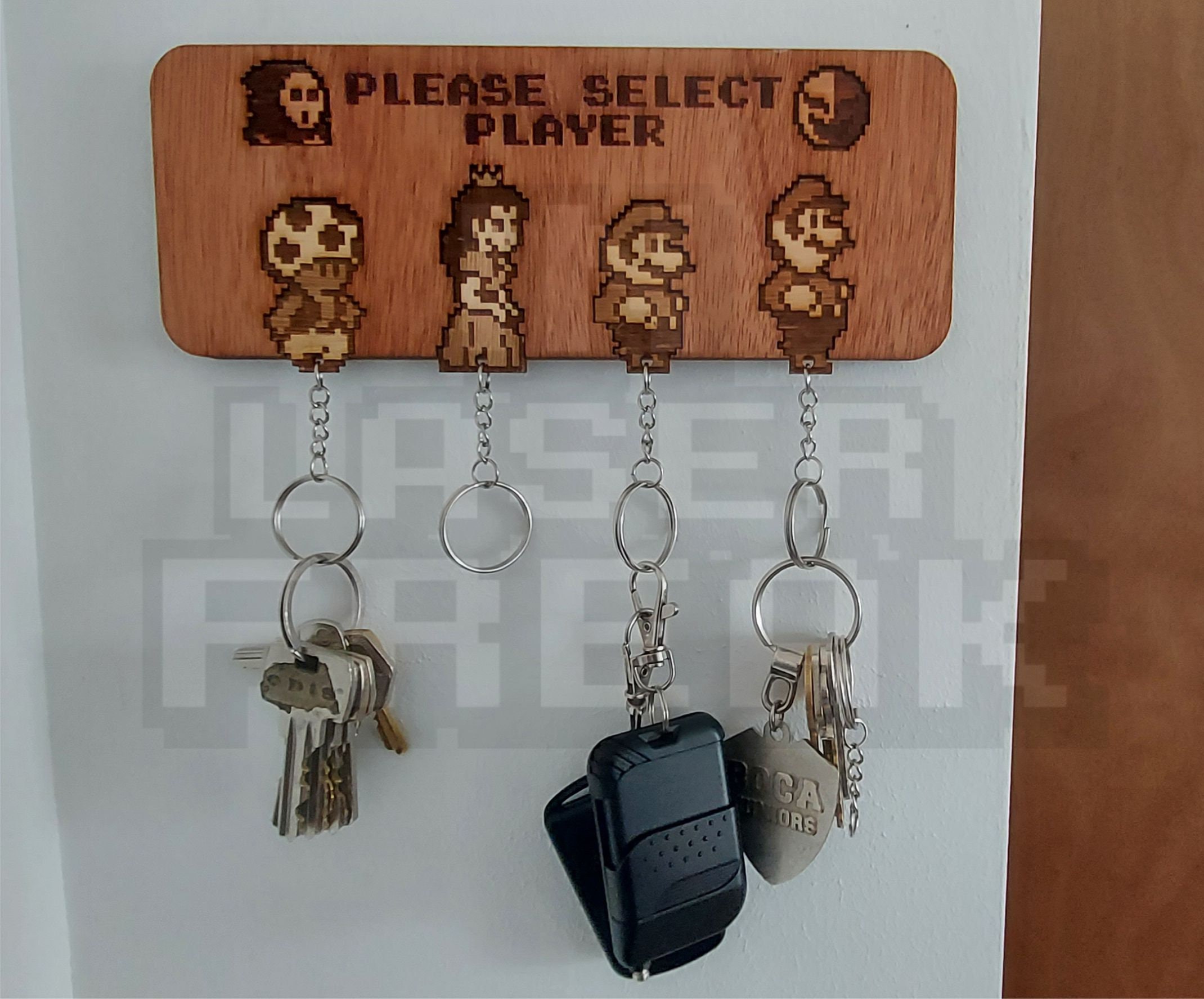 Mario Retro Pixel . LASER Cutting File. SVG, Dxf, Ai and Pdf. Mario ...