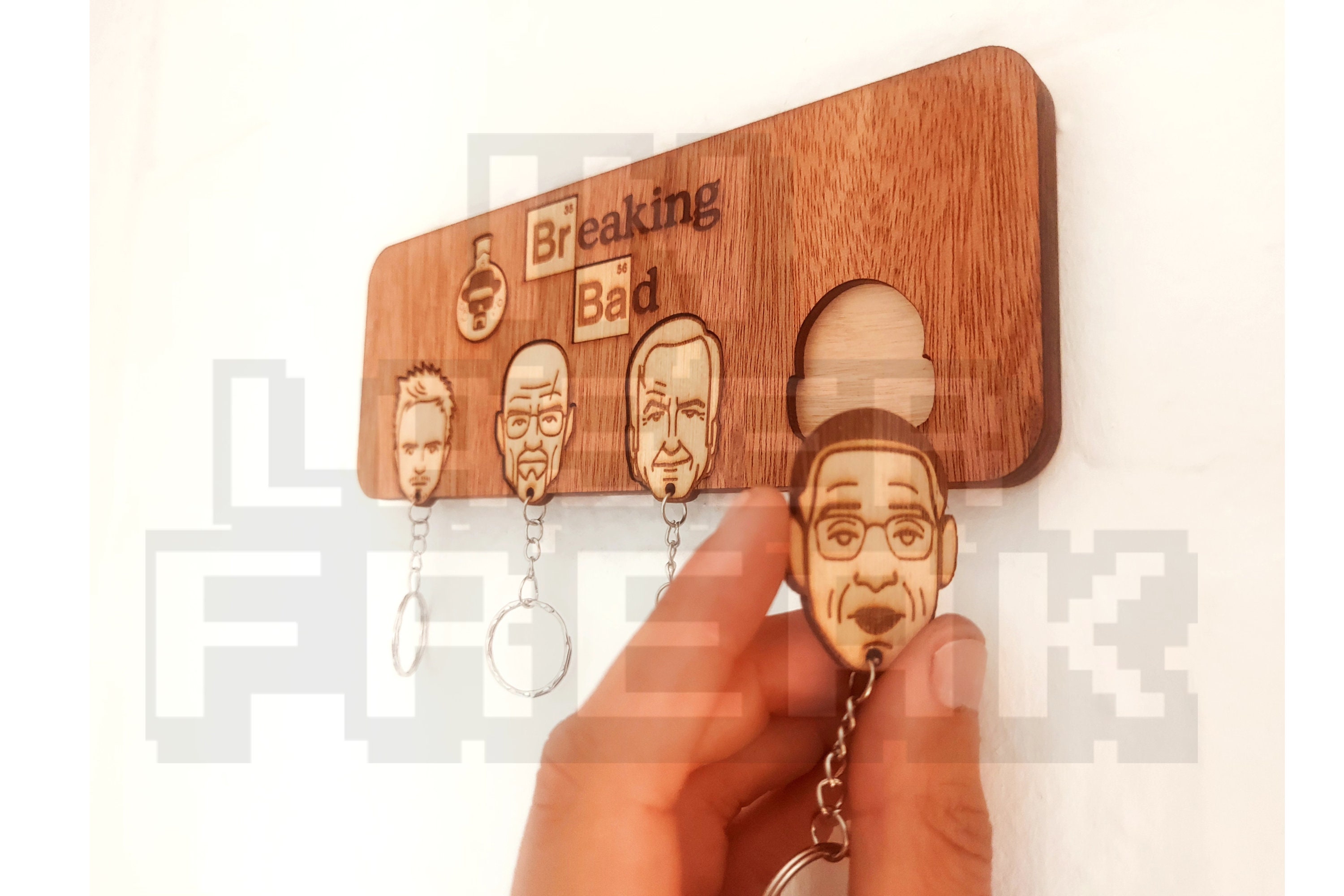 Breaking Bad. LASER Cut File. SVG, Dxf, Ai and Pdf. Breaking Bad Key ...