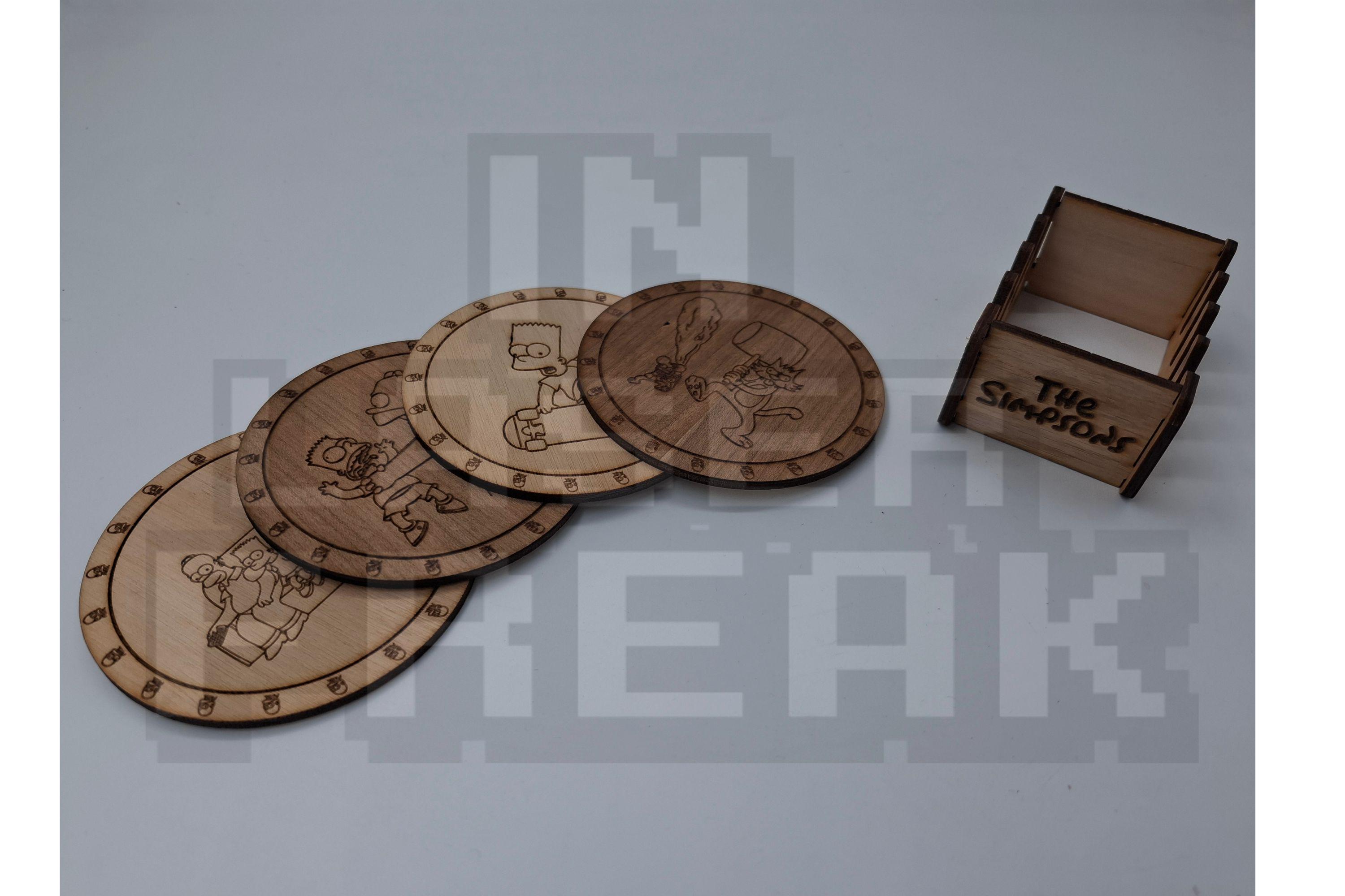 The Simpsons Base. LASER Cut File 3mm. Svg, Cdr, Dxf, Ai and Pdf ...