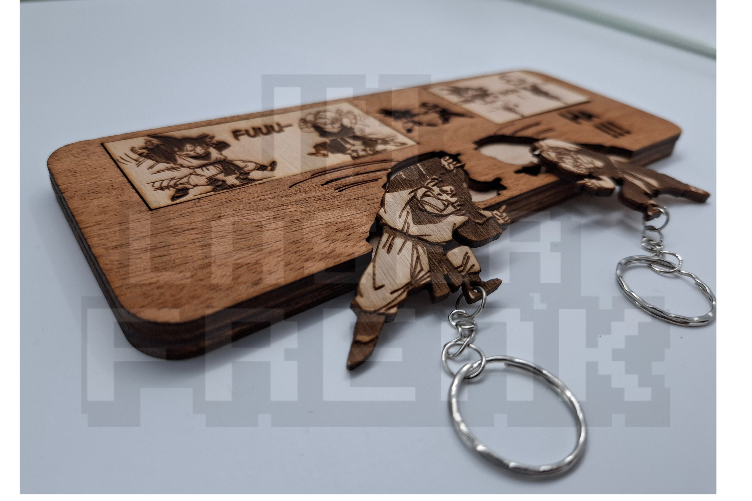 Goten and Trunks Fusion. Laser Cut File. SVG, DXF, AI, and PDF. Fusion ...