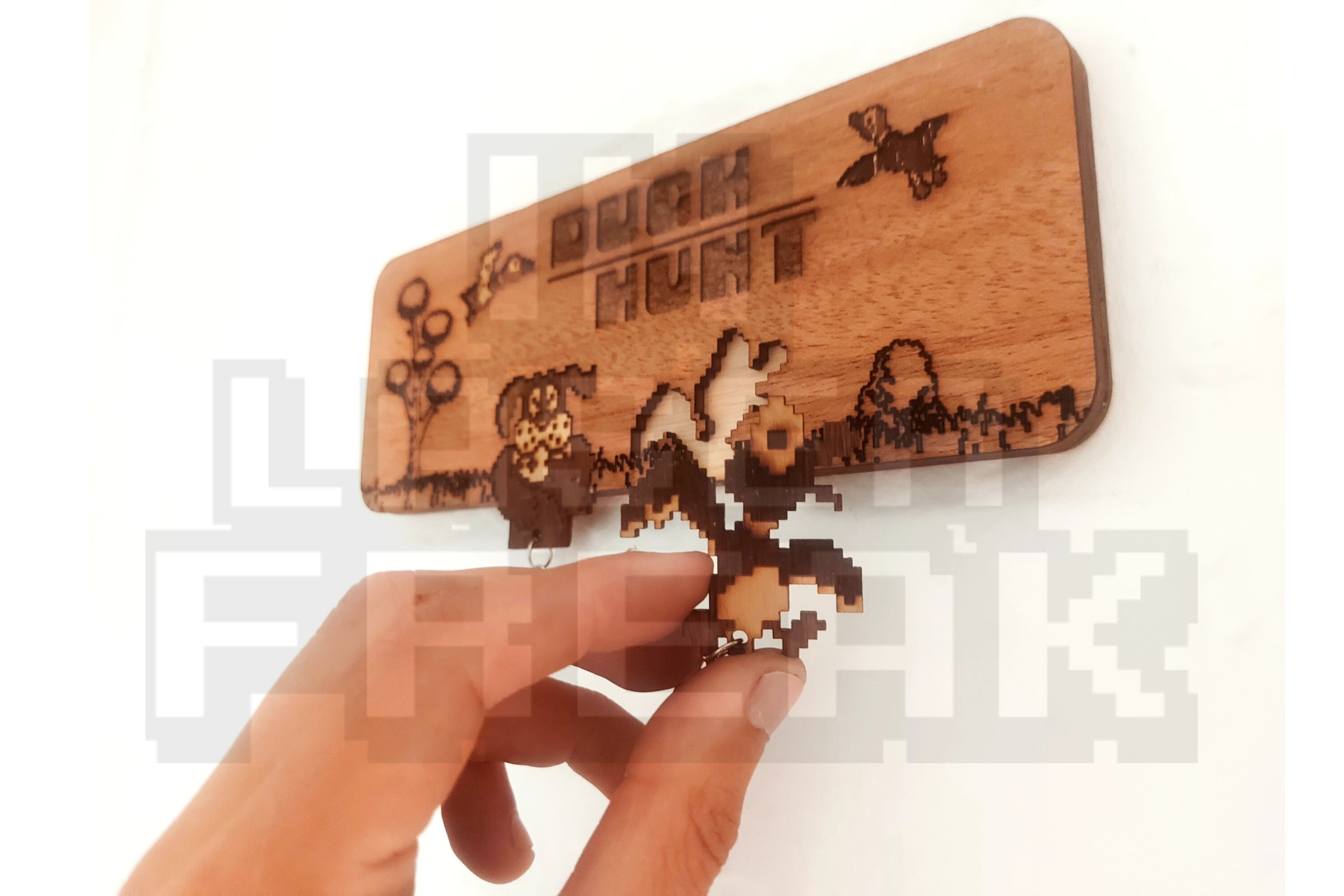 Duck Hunt Retro. LASER Cut File. SVG, Dxf, Ai and Pdf. Duck Hunt Key ...
