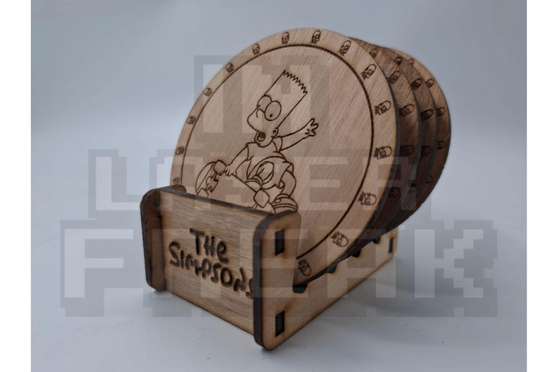 The Simpsons Base. LASER Cut File 3mm. Svg, Cdr, Dxf, Ai and Pdf ...