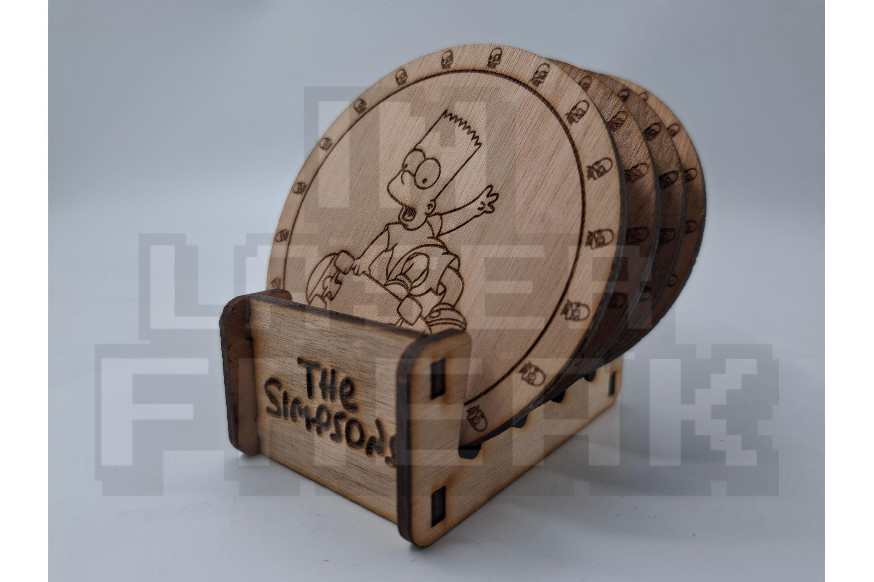 The Simpsons Base. LASER Cut File 3mm. Svg, Cdr, Dxf, Ai and Pdf ...