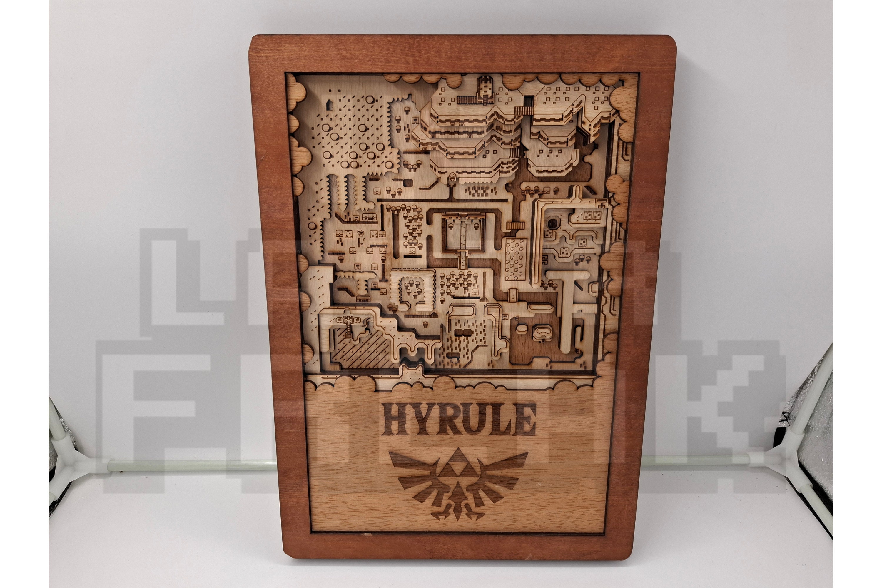 The Legend of Zelda Multi-layer Map. Laser Cut File. SVG, DXF, AI, CDR ...