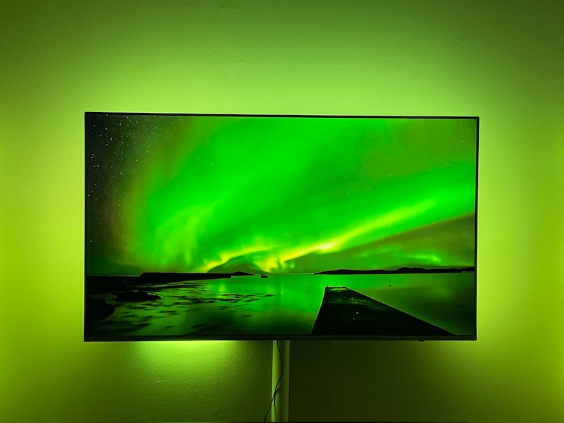 Hue Play Bar Behind the TV Wall Mount - Etsy