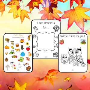 Fall Yoga Activity Pack, Fall Coloring Pages, Fall Yoga Lessons, Fall ...
