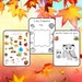 Fall Yoga Activity Pack, Fall Coloring Pages, Fall Yoga Lessons, Fall ...