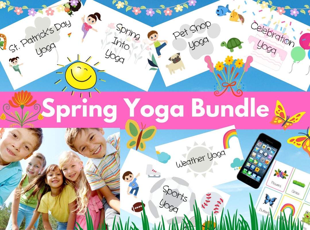 Spring Yoga Bundle | Spring Yoga Lessons | Spring Yoga Curriculum ...