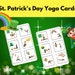 St. Patrick's Day Yoga Cards | Yoga Teacher | St. Patrick's Day Kids ...