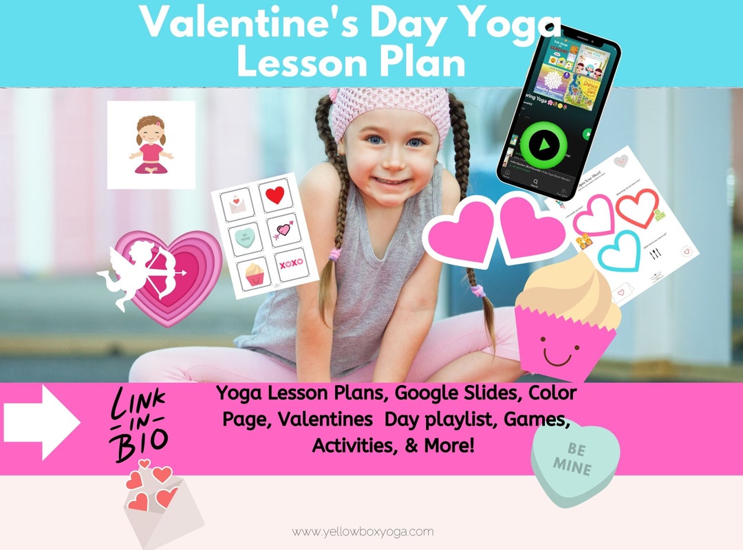 Valentine's Day Yoga Lesson Plan | Valentine's Day Yoga | Yoga Teacher ...