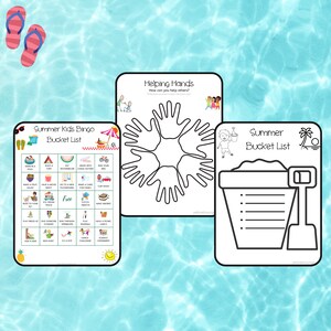 Summer Yoga 26 Page Activity Pack - Etsy