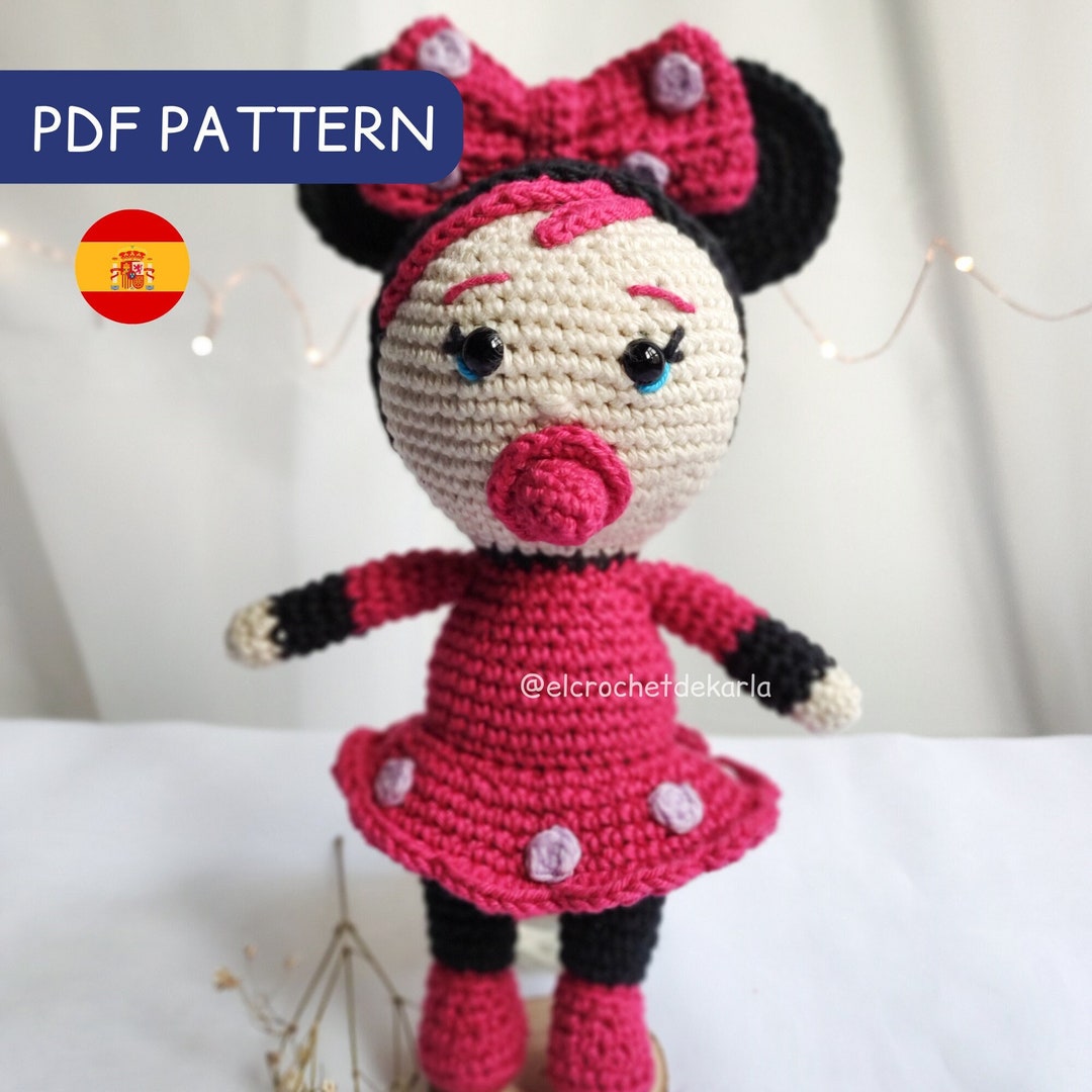 Baby Minnie From Cry Babies Crochet Pattern in Spanish - Etsy Canada