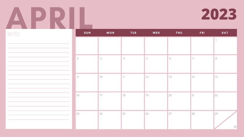 Editable Calendar 2023 With Notes Printable Calendars Birthday Calendar ...