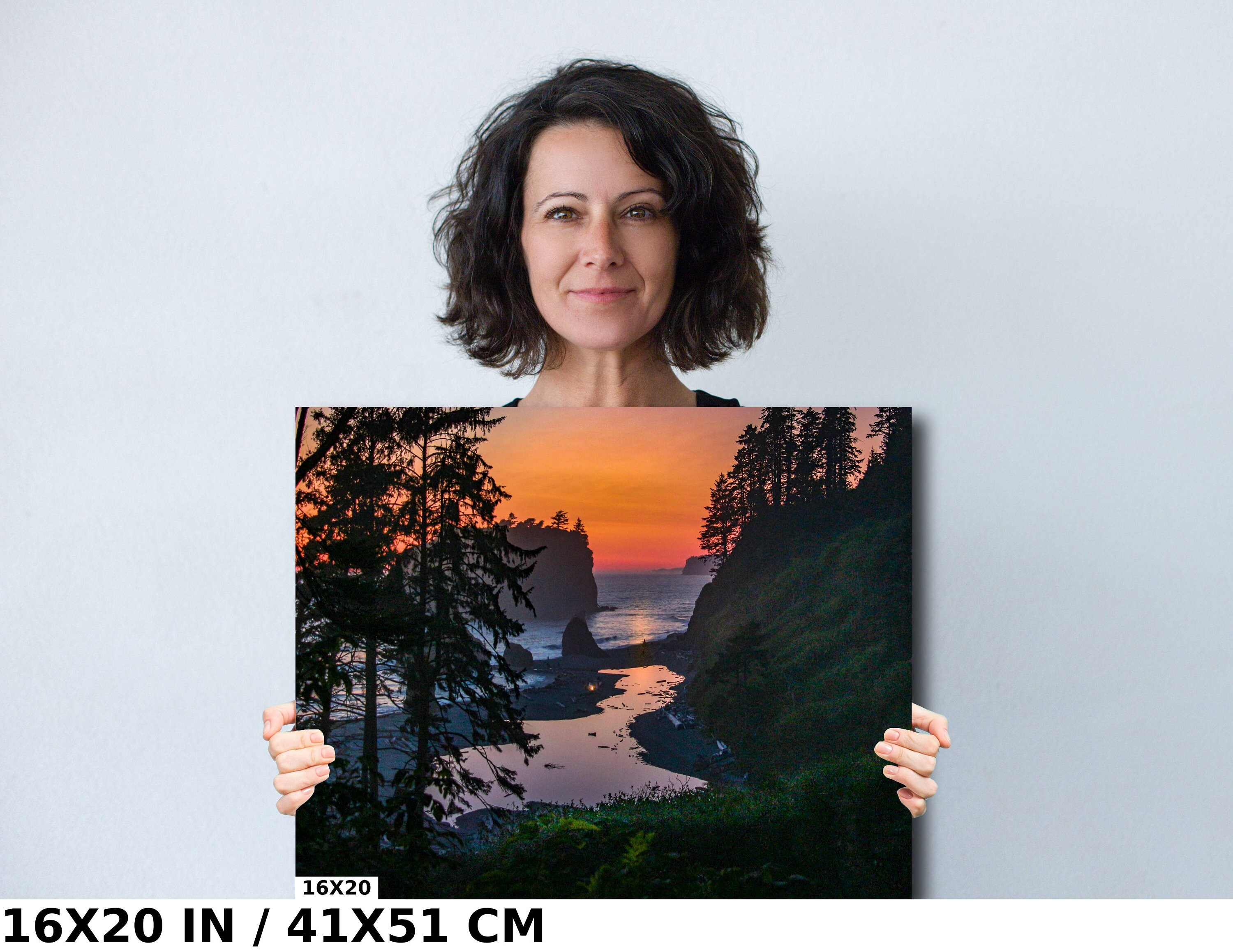 Ruby Beach Sunset Reflection, Ruby Beach WA - Etsy