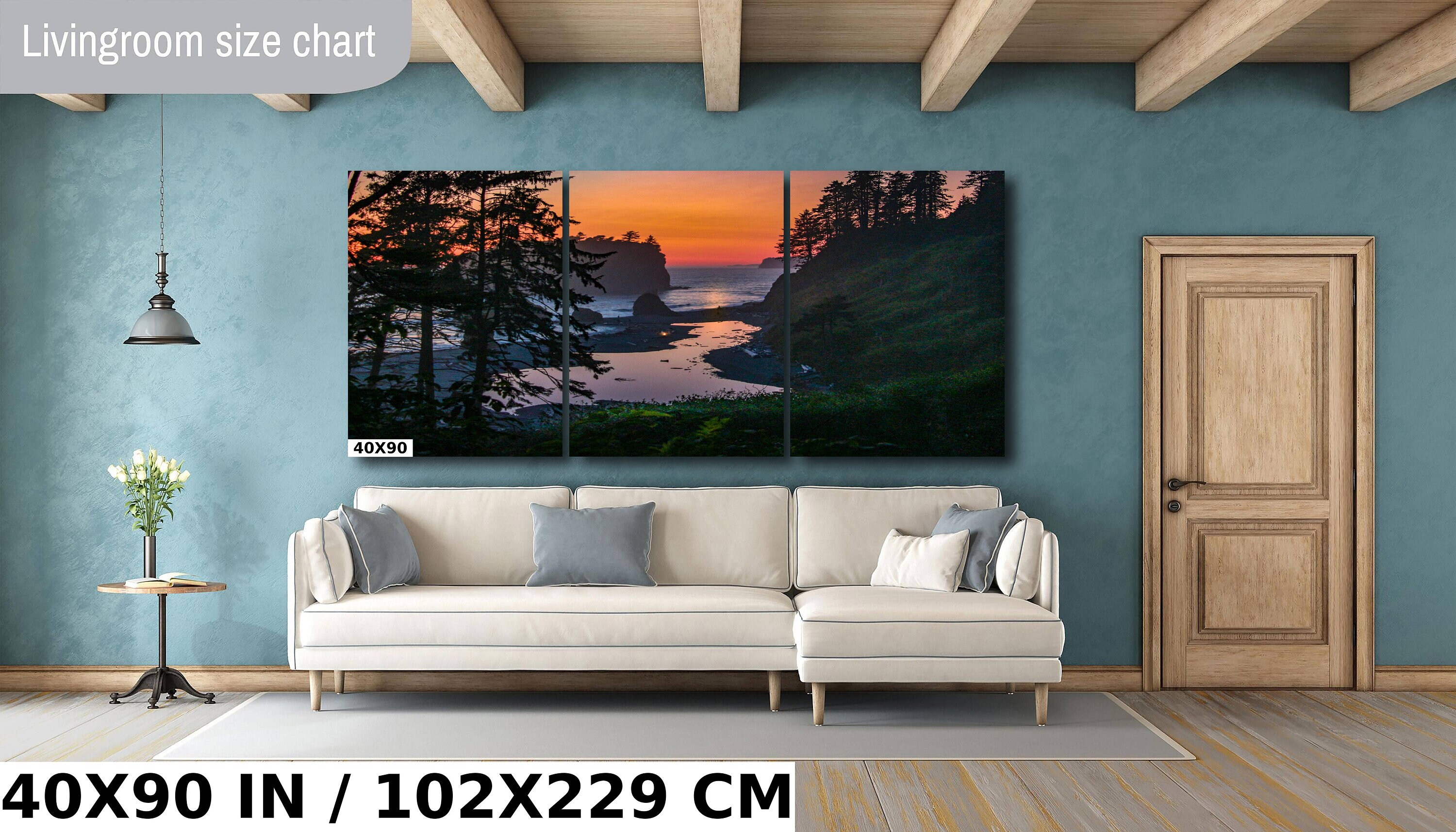 Ruby Beach Sunset Reflection, Ruby Beach WA - Etsy