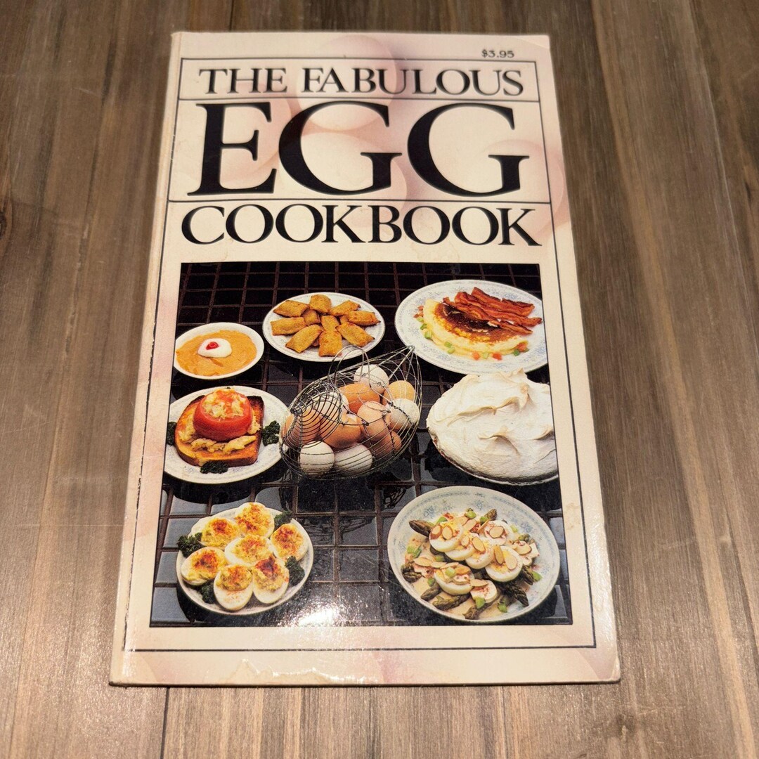 The Fabulous Egg Cookbook - Etsy