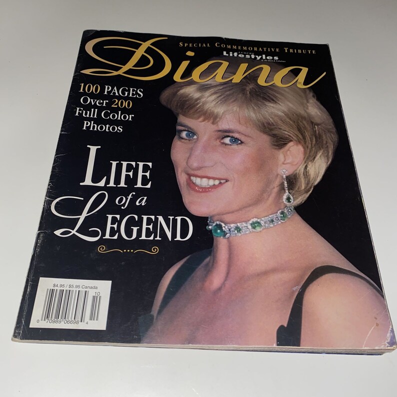 Lifestyles of the Rich and Famous Diana 1997 Commemorative Magazine ...