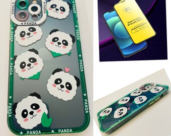 Panda Glass Case - Etsy