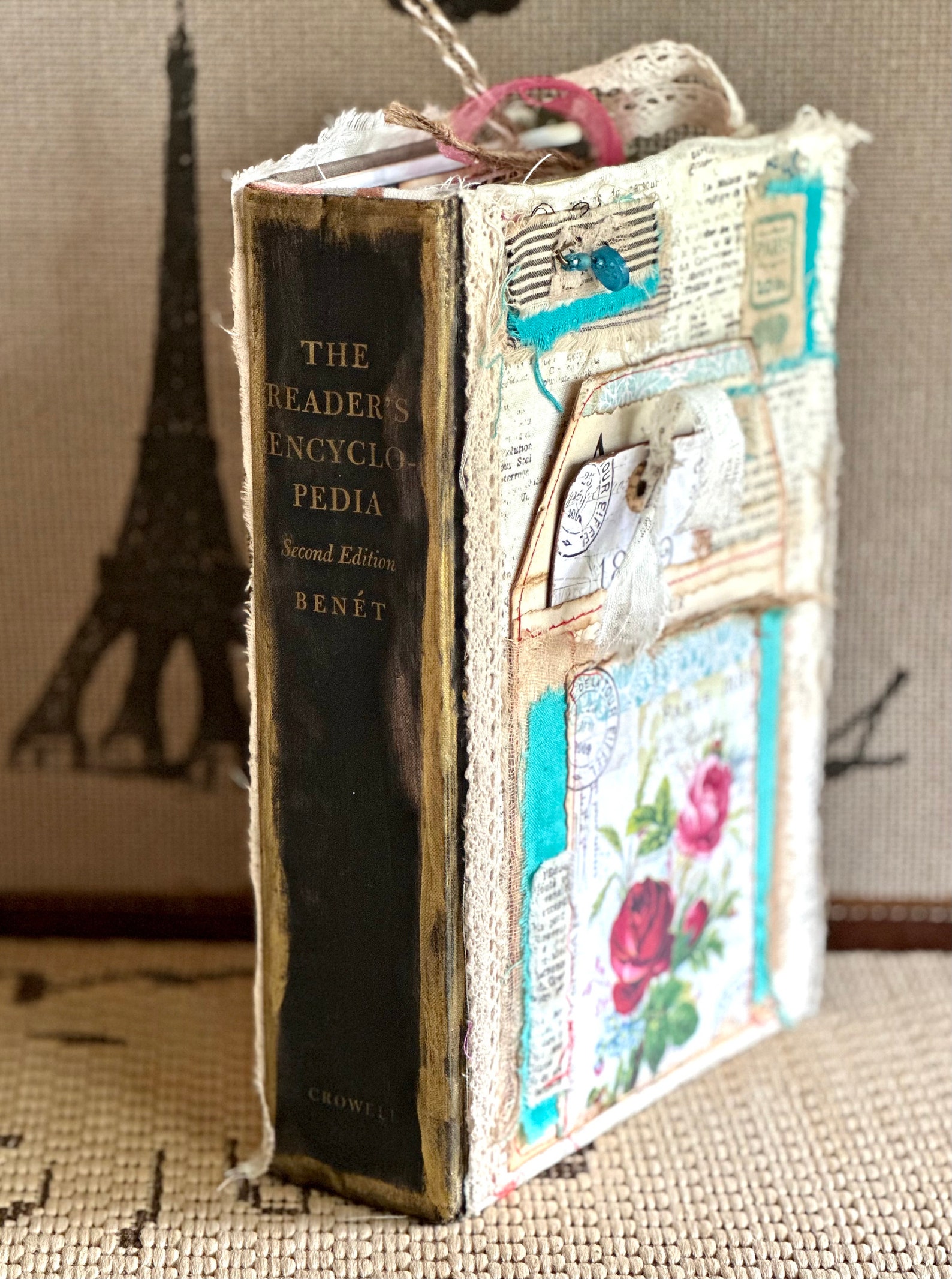 Journal, Vintage Book Journal, Junk Journal - Etsy