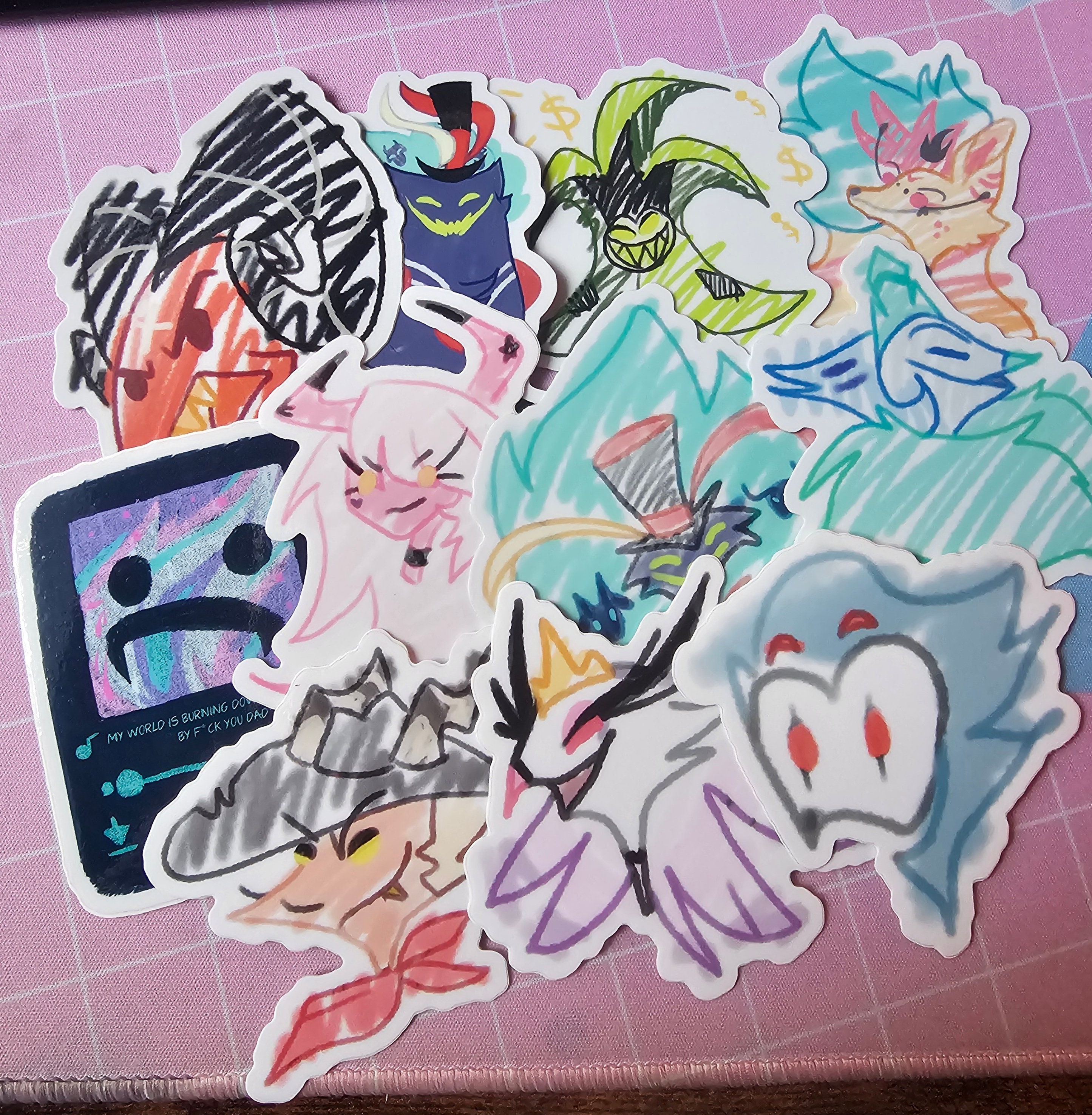 Hellva Boss Stickers Part 2 - Etsy