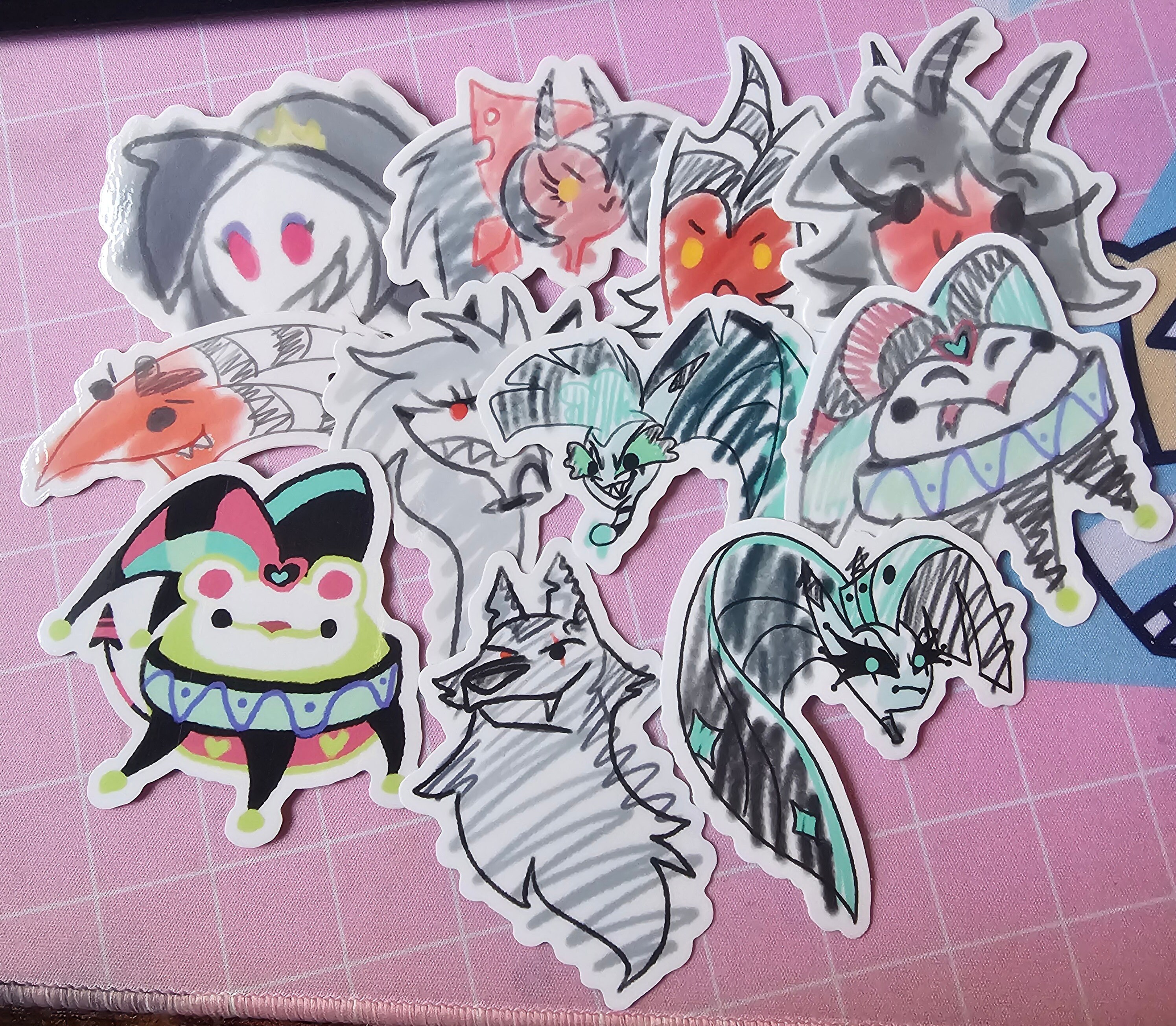 Hellva Boss Stickers Part 2 - Etsy
