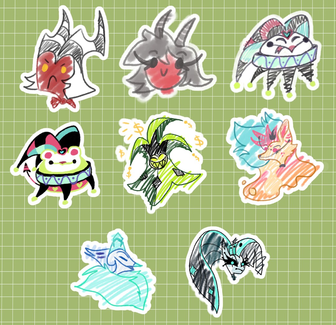Hellva Boss Stickers Part 2 - Etsy