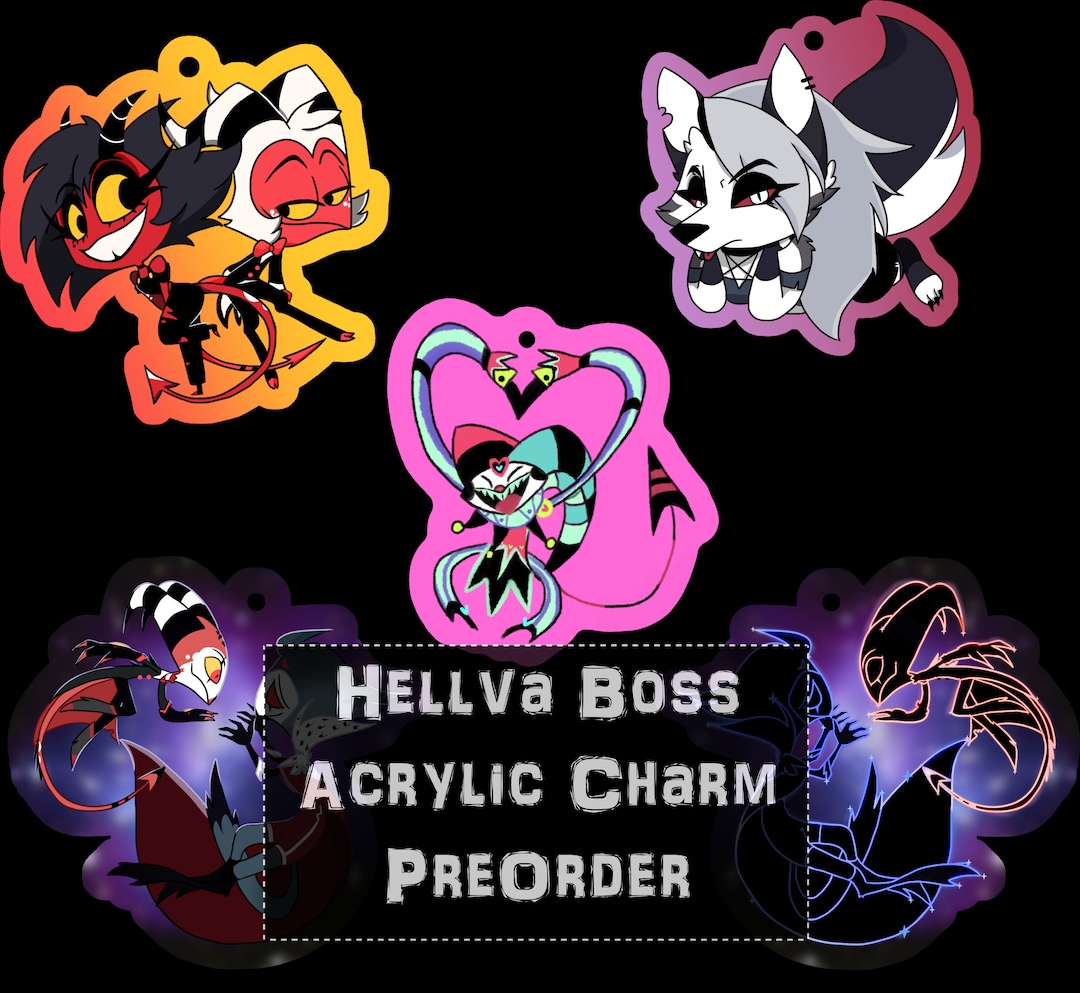 Hellva Boss Acrylic Charm Preorder - Etsy