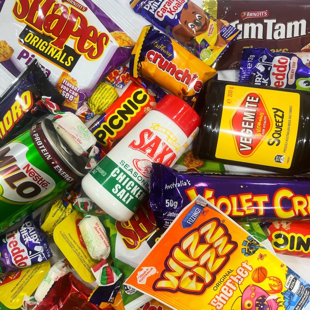 Australian Food & Snack Mystery Box Includes 15 Items - Etsy