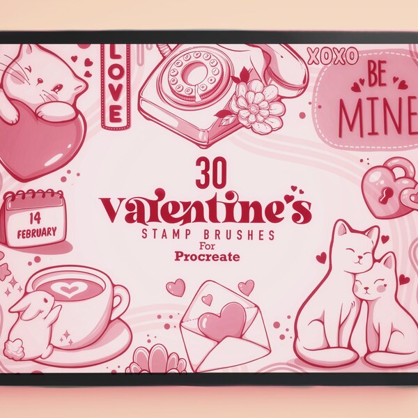 Heart Digital Stamp - Etsy