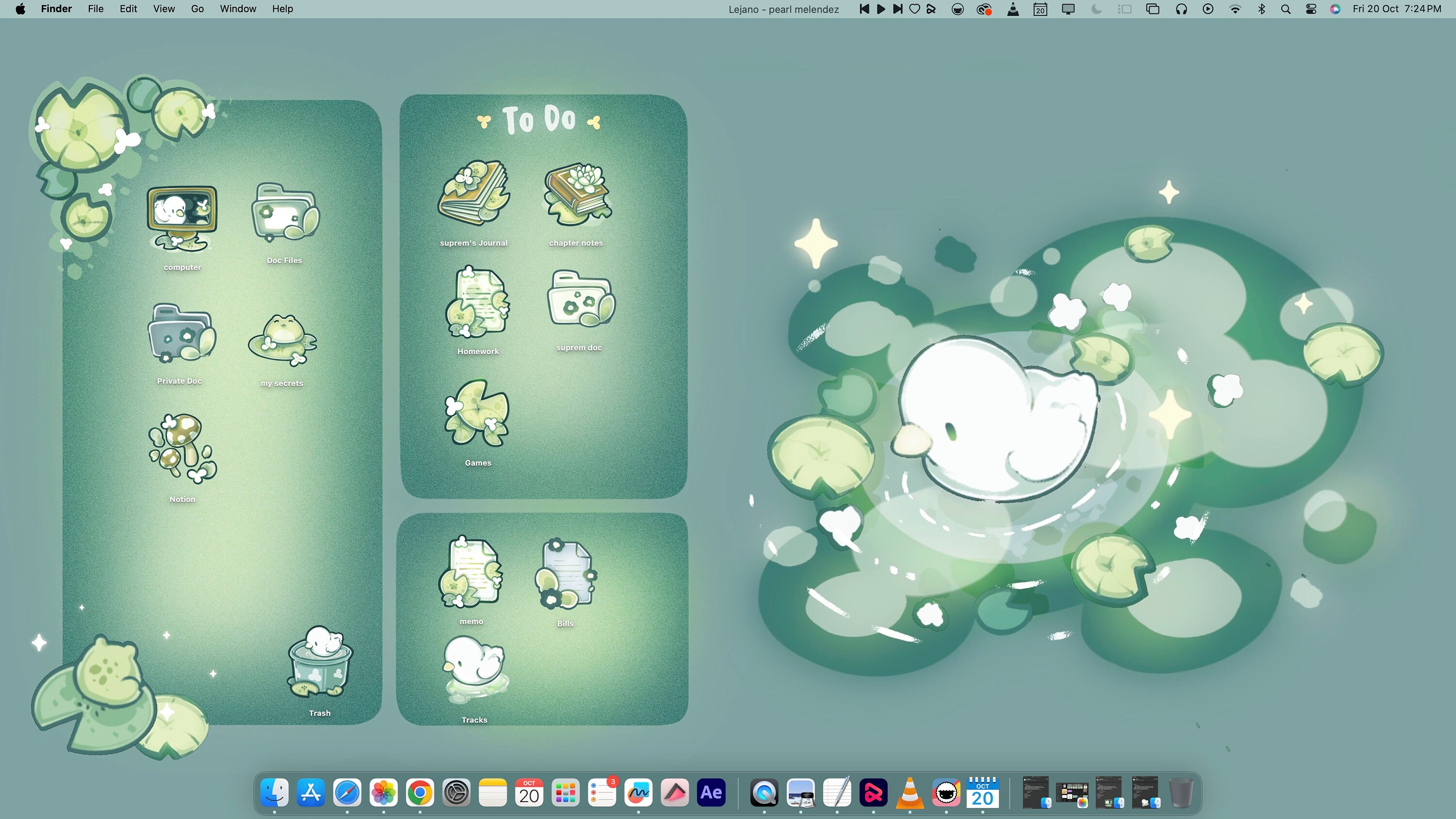 Cute Ducky Animated Desktop Theme Background Wallpaper - Etsy Canada