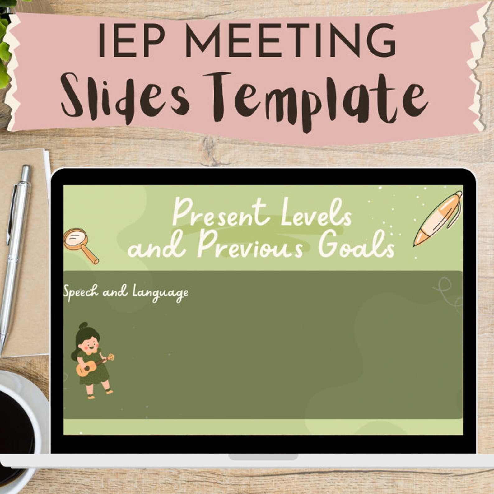 IEP Meeting Google Slides Template: Virtual or in Person IEP Meeting ...