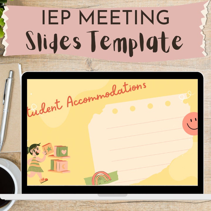 IEP Meeting Google Slides Template: Virtual or in Person IEP Meeting ...