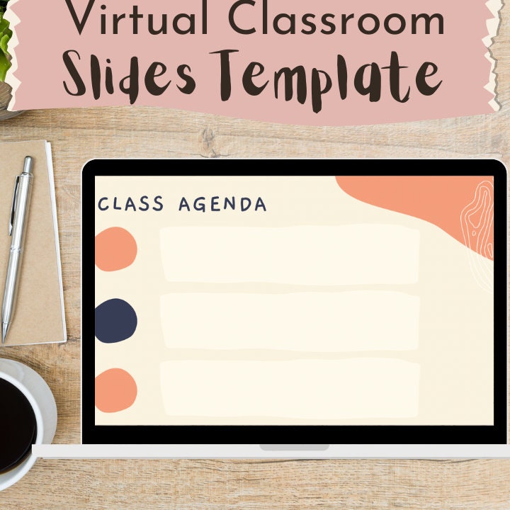 Editable Google Slides Teacher/class Template for Virtual Learning - Etsy