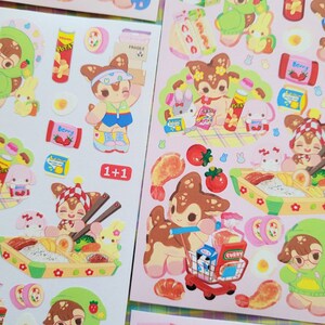Convenience Store Sticker Sheet | Cute Sticker Sheet, Bullet Journal ...