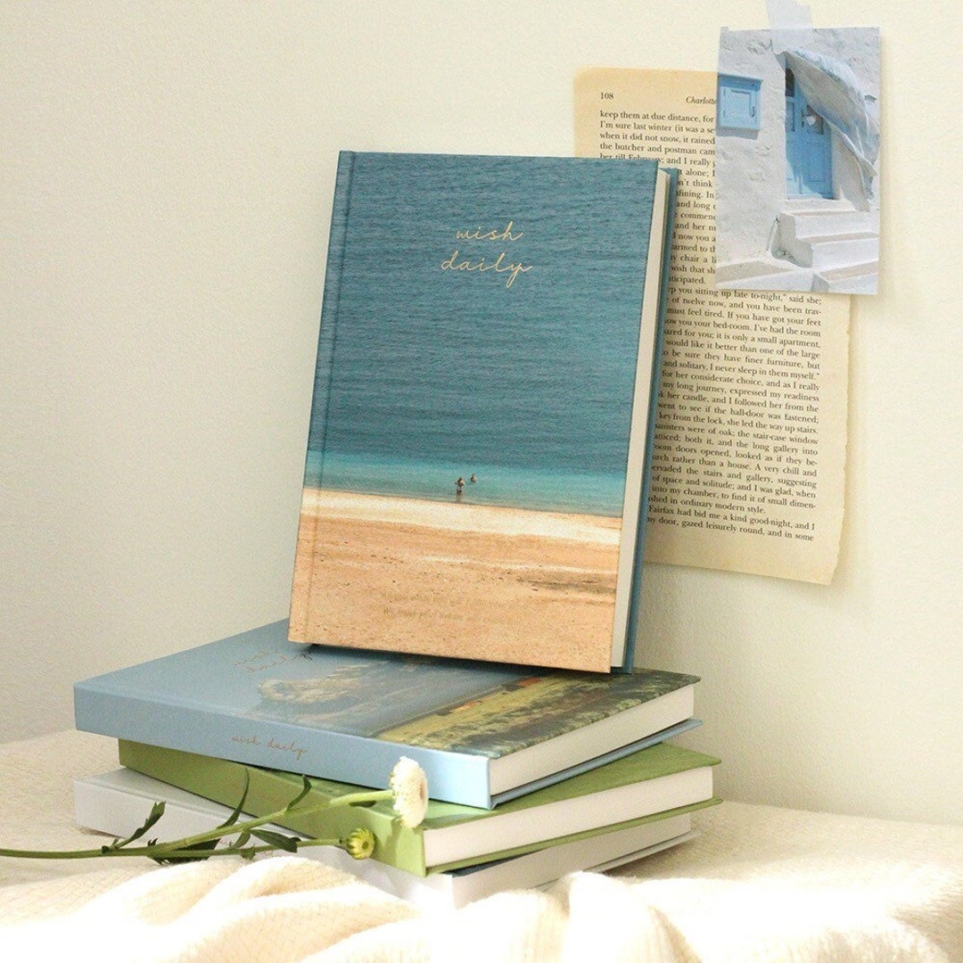 Undated Wish Daily Planner | Cute Undated Daily Diary, Monthly Planner ...