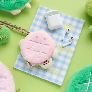 Melon Bread Turtle Mini Pouch | Cute Melonpan Turtle Wallet, Kawaii ...
