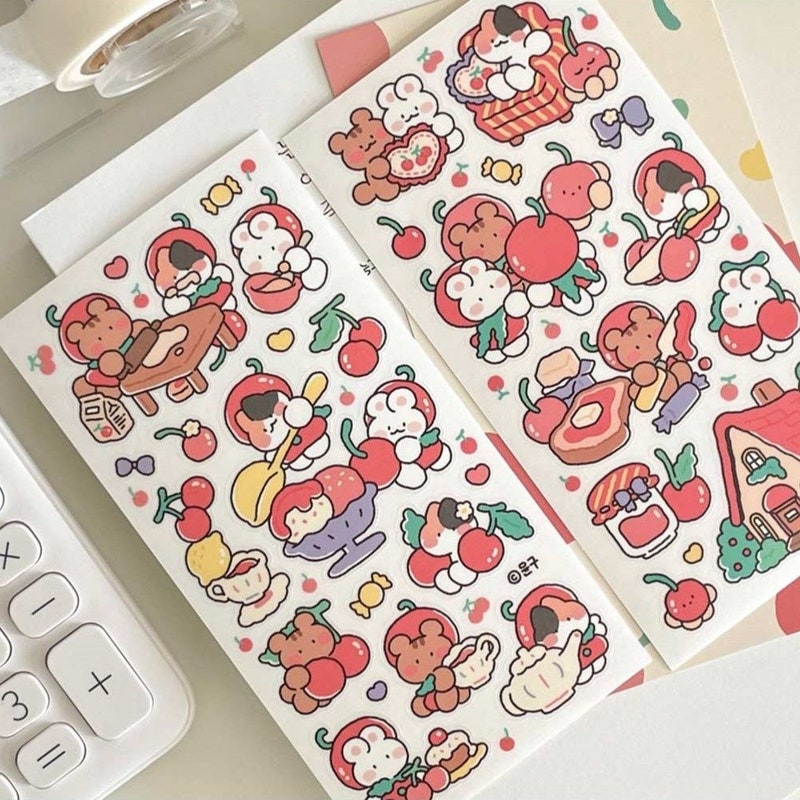 Korean Sticker - Etsy