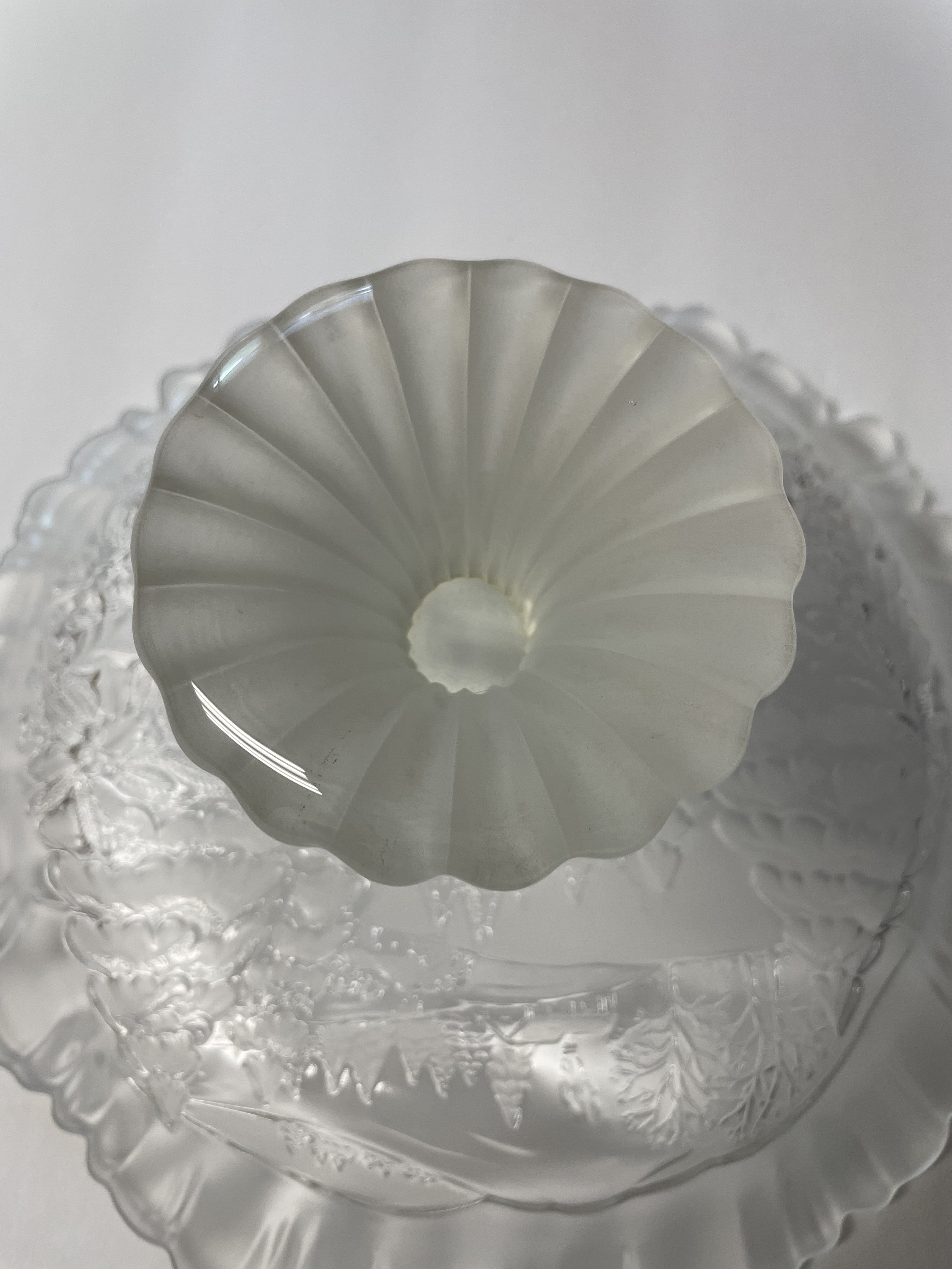Mikasa Cake Stand/ Crystal Bon Bon Pedestal Cake Stand/ Footed Cake ...