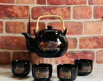 Teapot With Peacock - Etsy